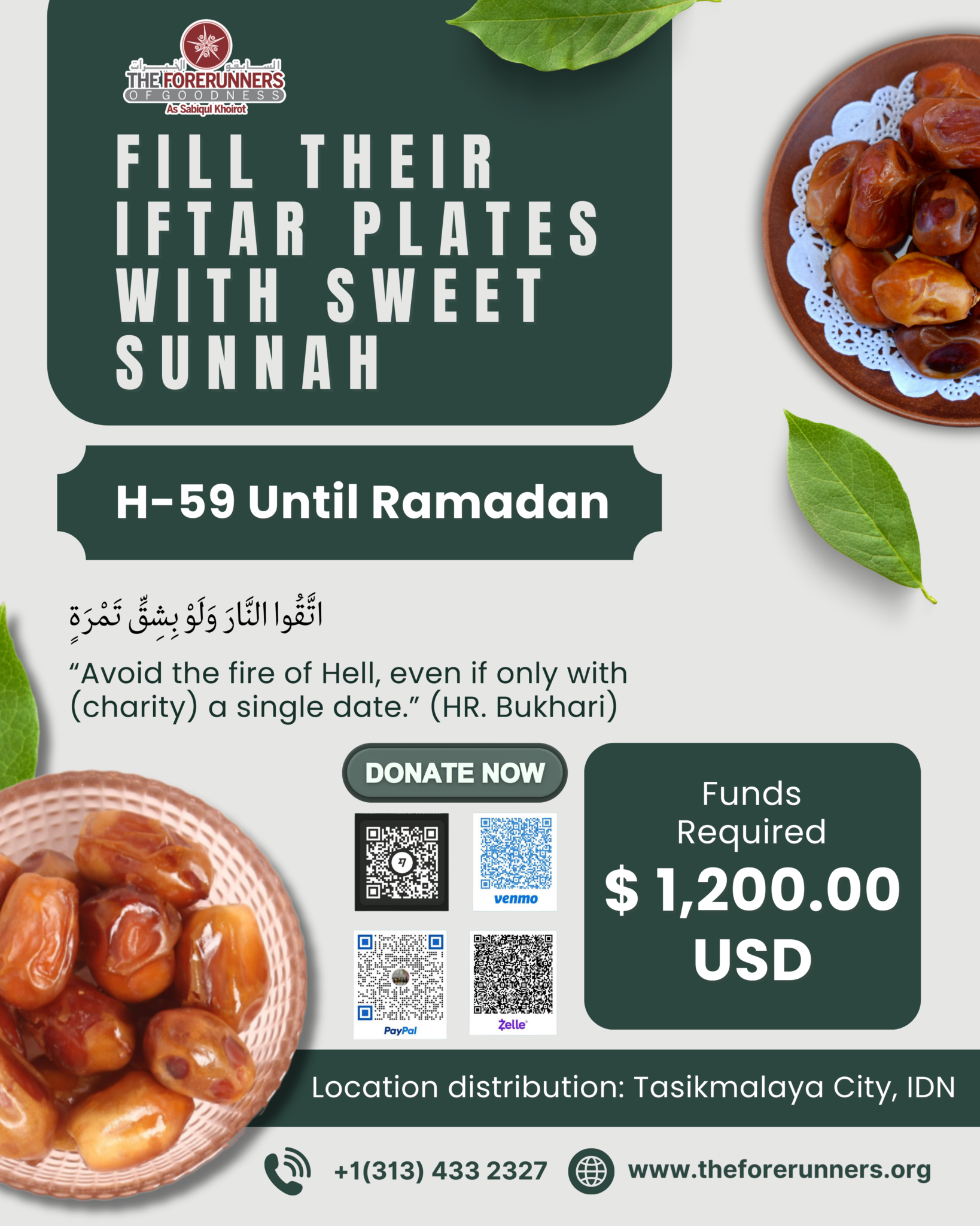 Ramadhan Dates Charity – THE FORERUNNERS OF GOODNESS